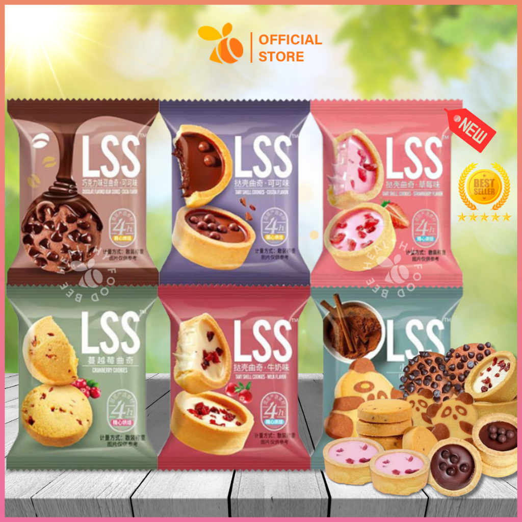 Bánh Quy Bơ Sữa Nhân Kem Socola Chip Mix Vị Hãng LSS Thơm Ngon - Bee ...