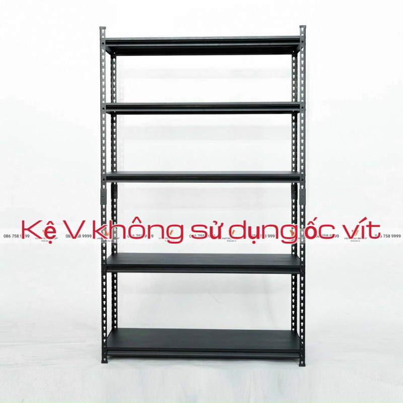 {GIÁ TỐT} Kệ sắt V lỗ đa năng cao cấp, kệ gài Vinatech không dùng ốc ...
