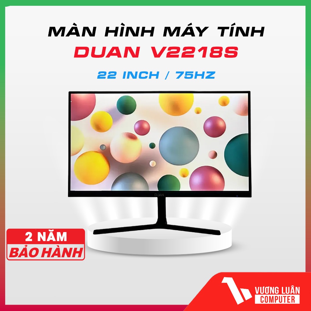 Màn Hình Máy tính Văn Phòng Duan V2218S 75Hz Bảo hành 2 năm New | Shopee Việt Nam