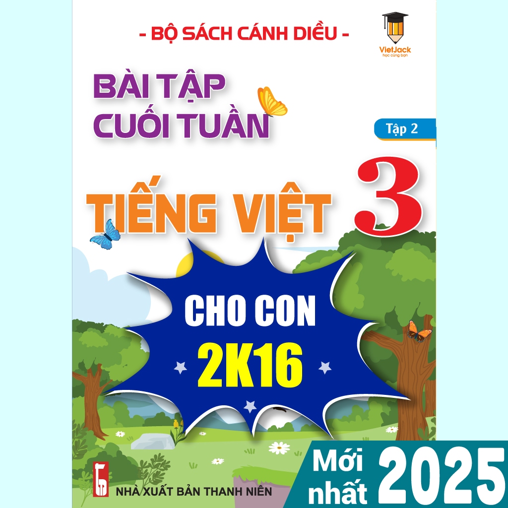 Sách Bài tập cuối tuần Tiếng Việt lớp 3 Cánh diều (Học kì 2) VietJack ...