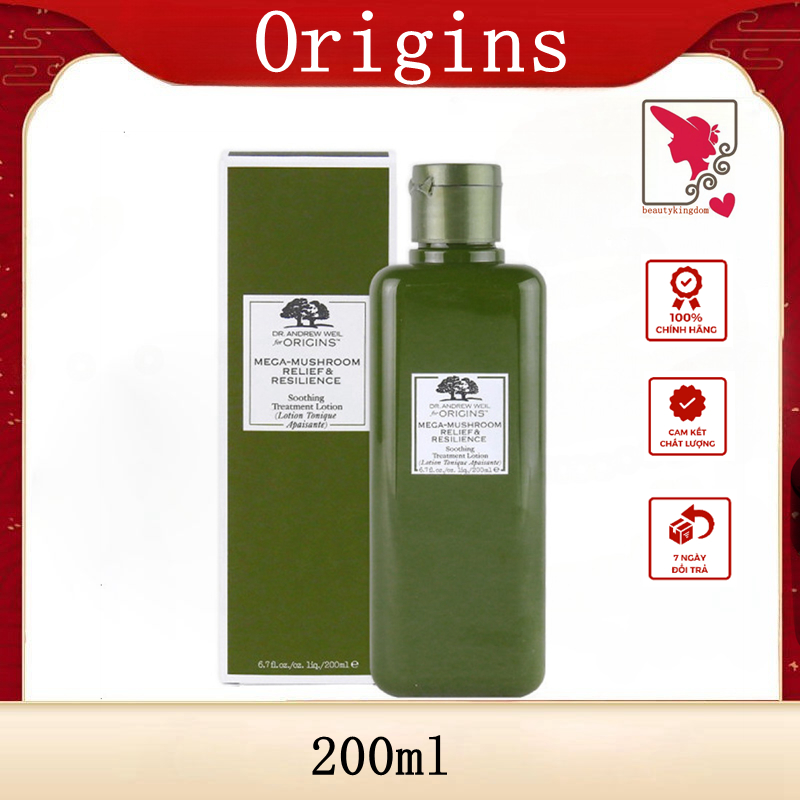 Nước hoa hồng Toner Nấm Origins Mega-Mushroom Skin Relief Soothing ...