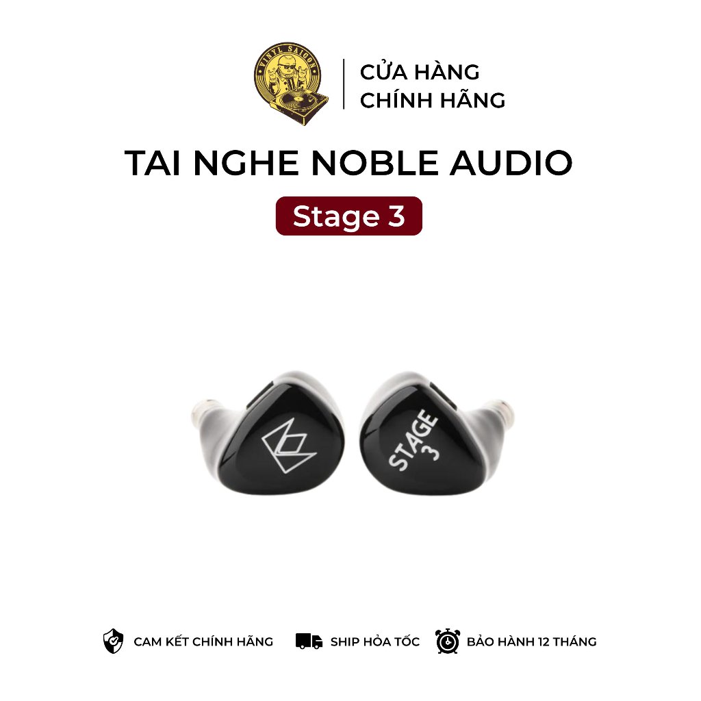Tai nghe nhét tai có dây Noble Stage 3 inear headphone - Bảo hành 12 ...