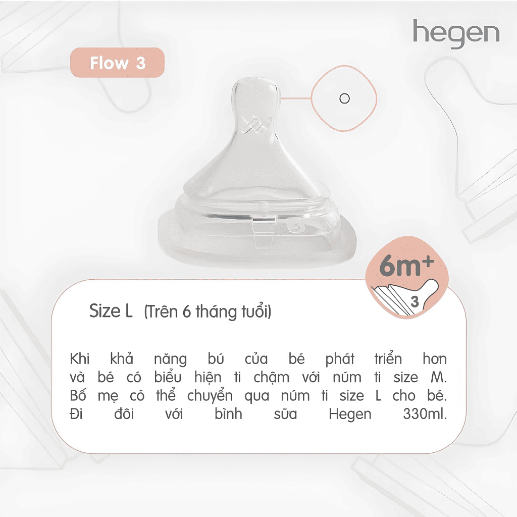 Núm ty Hegen chính hãng đủ size cho bé | Shopee Việt Nam