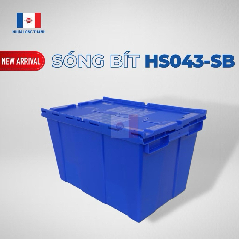 Sóng bít Nhựa Long Thành HS043-SB (L606,2 x W402,98 X H402,98) mm - Nhựa Long Thành🌸 | Shopee ...