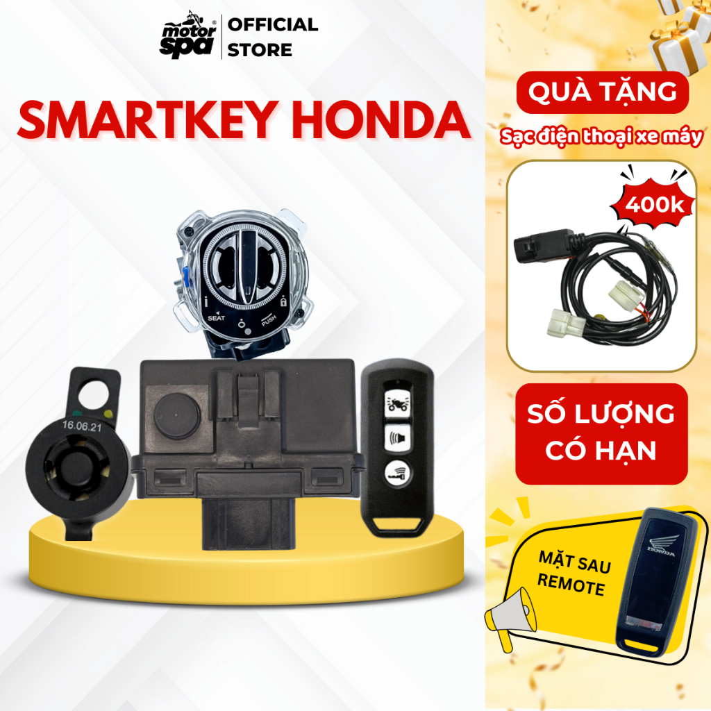 Smartkey Honda (K01/K35/K29/K96...) - Wave Thái 125i | Shopee Việt Nam