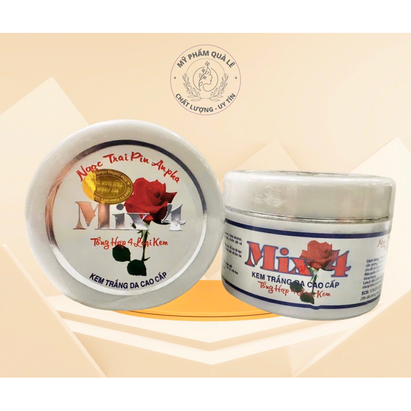 LẺ 1 HỦ KEM TRẮNG DA CAO CẤP - PIN Anpha (Mix 4) HỦ 60GRAM | Shopee ...
