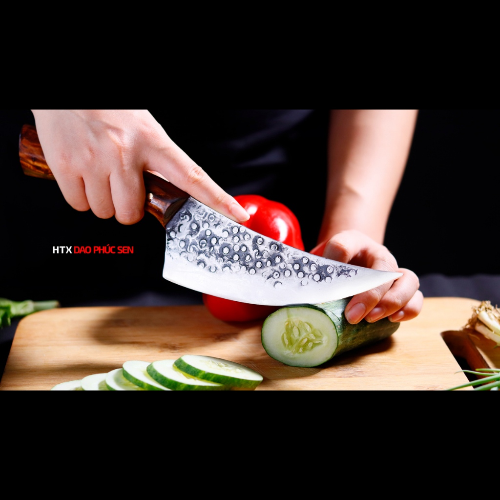 Dao HTX DAO PHÚC SEN G14T dao thái lọc bản chống dính 16cm | Shopee ...