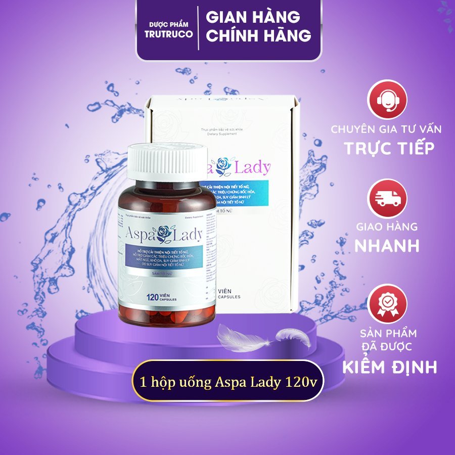 Viên Uống Cân Bằng Nội Tiết Tố Nữ Aspa Lady (120 viên) | Shopee Việt Nam