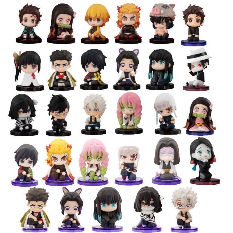 >20 mẫu [ Vũ Trí Ba ] Mô hình Demon slayer Tanjiro Nezuko Zenitsu ...