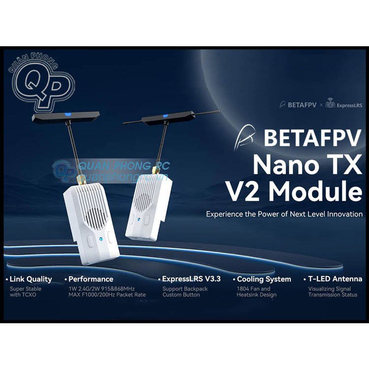BETAFPV Nano TX V2 Module ELRS 2.4GHz | Shopee Việt Nam