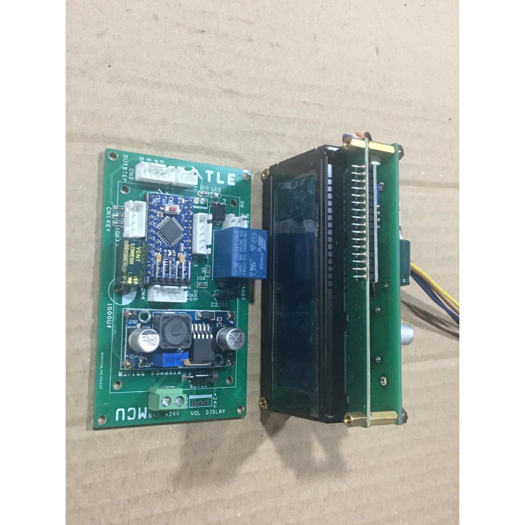Combo mạch điều khiển động cơ bước có driver chế máy hàn cell, máy gọt ...
