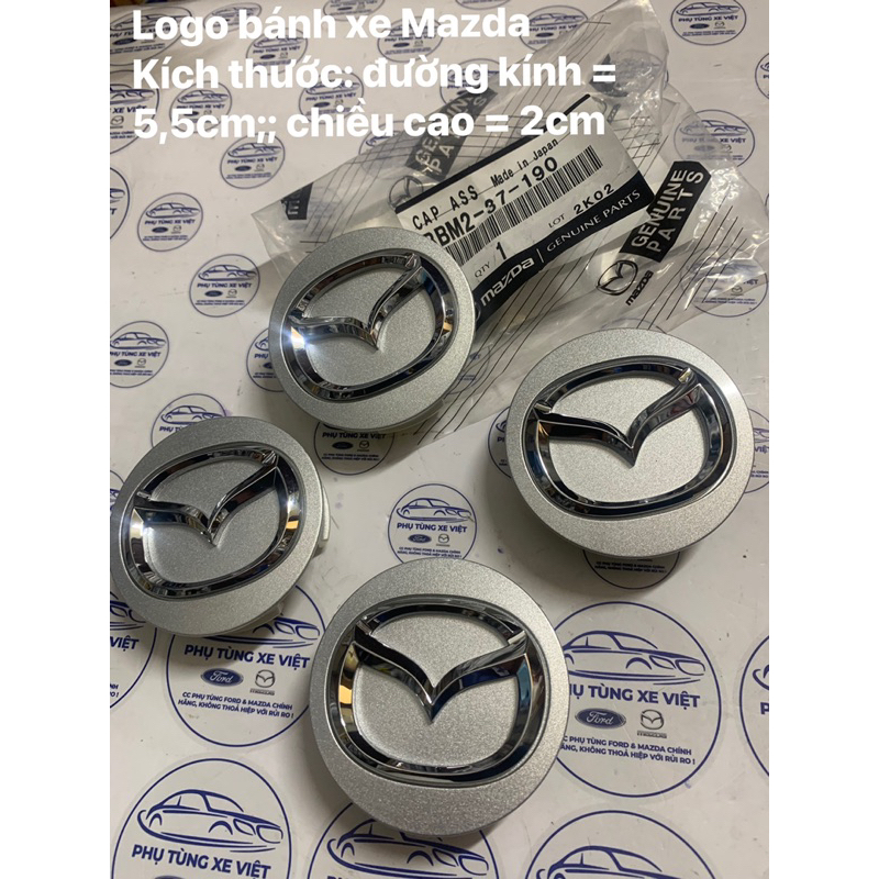 logo lazang bánh xe Mazda 3, 6 , chụp mân xe Mazda 3 ,6, chụp, ốp la ...