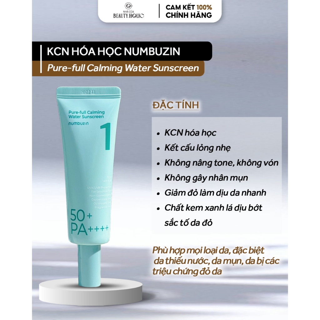 Kem chống nắng hóa học NUMBUZIN NO1 CLEAR FILTER SUN ESSENCE | Shopee ...