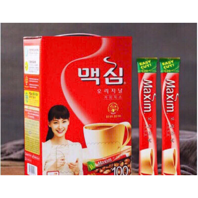 Cà phê hoa tan Maxim Original 12g*100 gói | Shopee Việt Nam