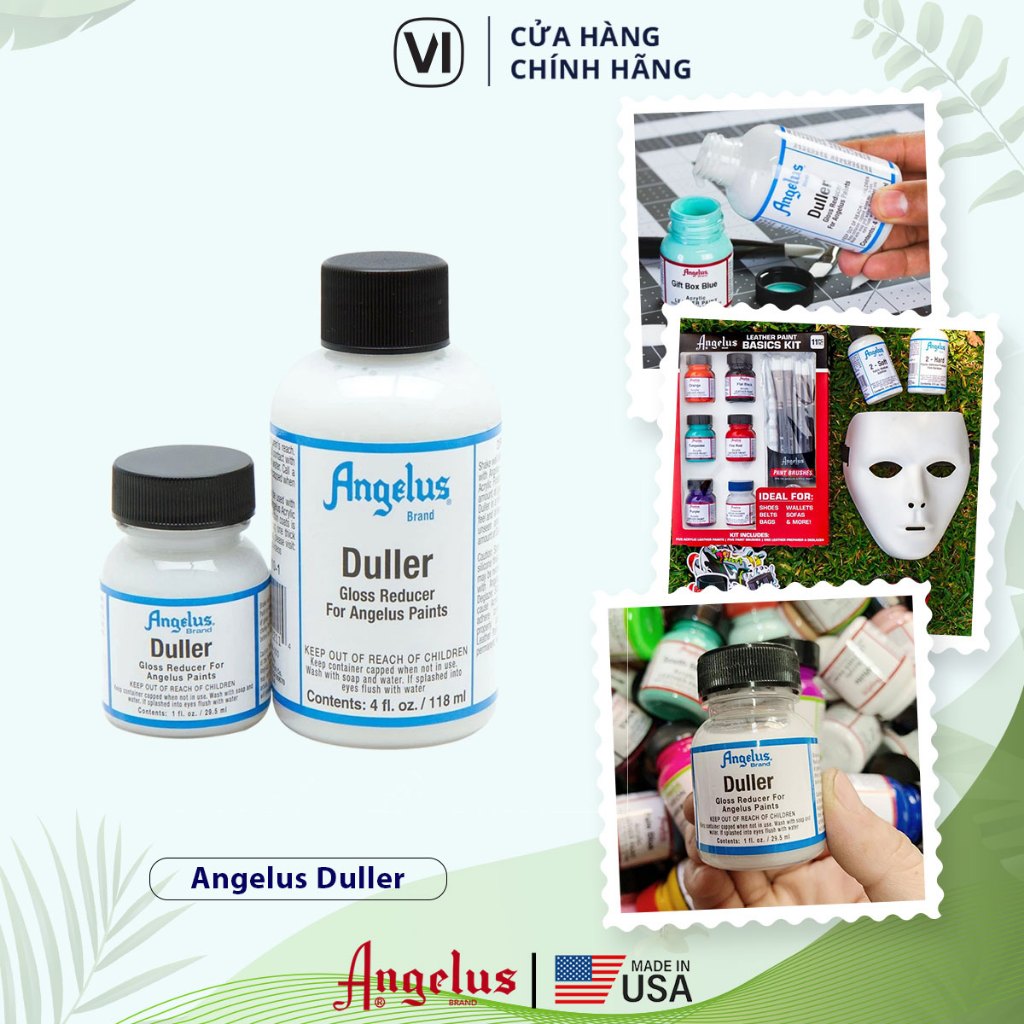 Dung môi pha màu Angelus Duller (Làm giảm độ bóng) 29.5ml (1Oz) – 118ml (4Oz) | Shopee Việt Nam