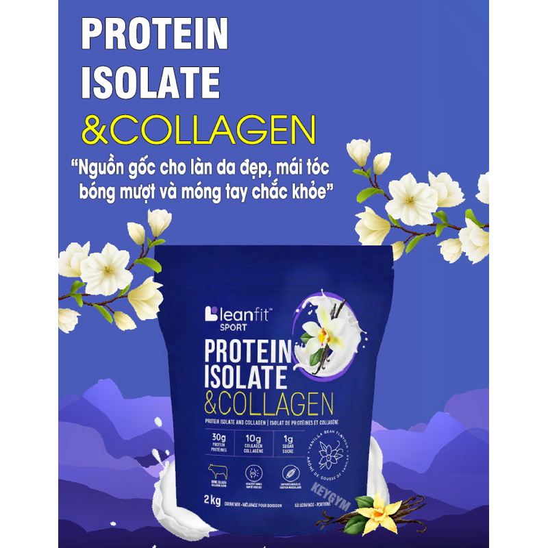 Bột LEANFIT SPORT whey protein isolate Collagen Canada | Shopee Việt Nam