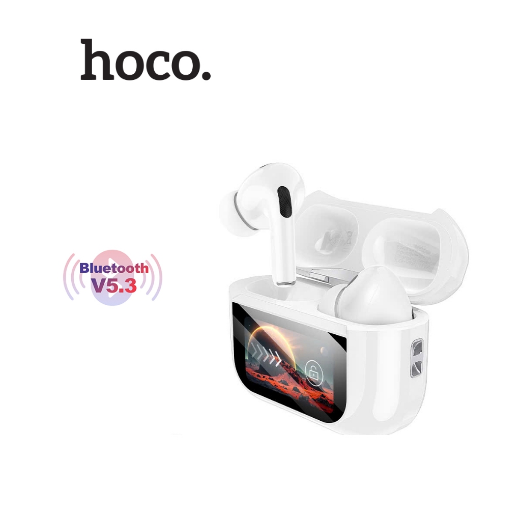 Tai nghe bluetooth V5.3 Hoco DES42 hỗ trợ màn hình LED hiển thị cảm ứng ...