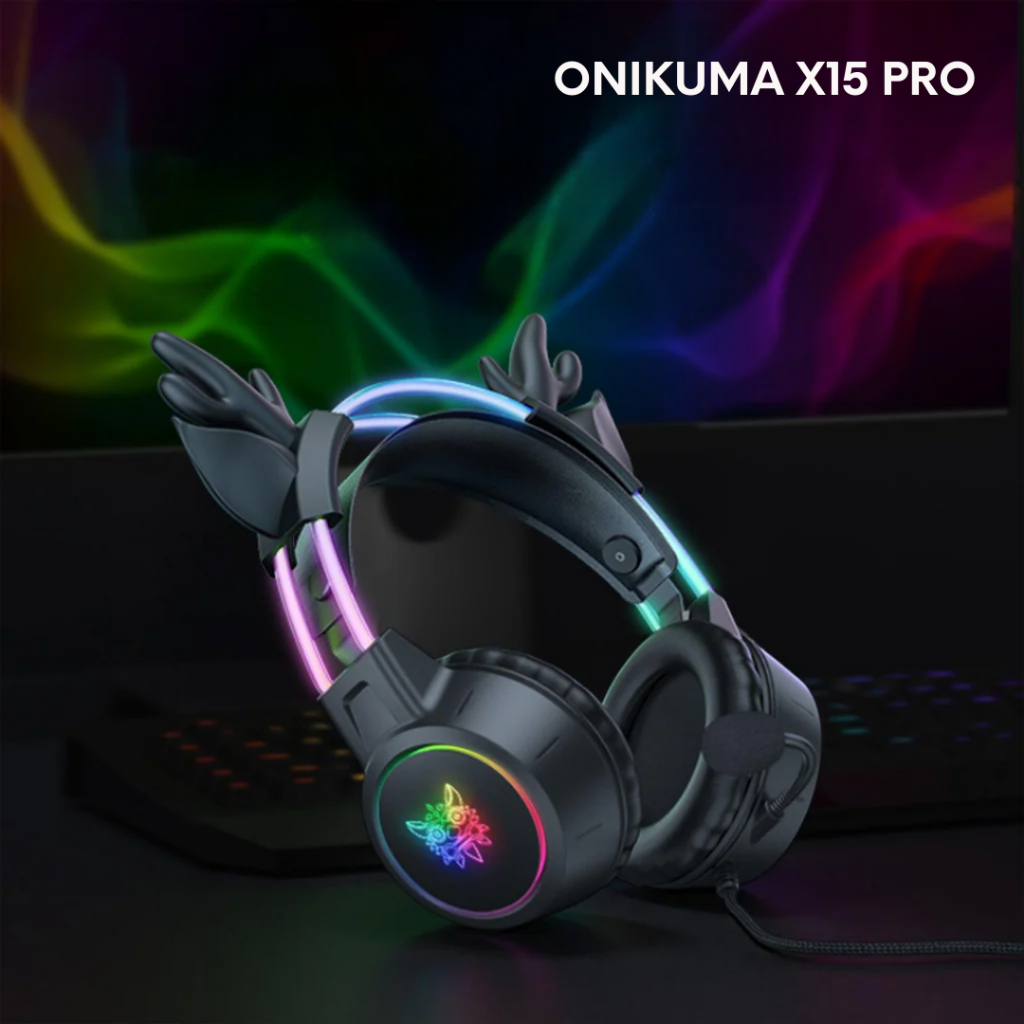 Tai Nghe ONIKUMA X15 PRO Có Tai Hươu Độc Đáo - Hàng Chính Hãng | Shopee ...