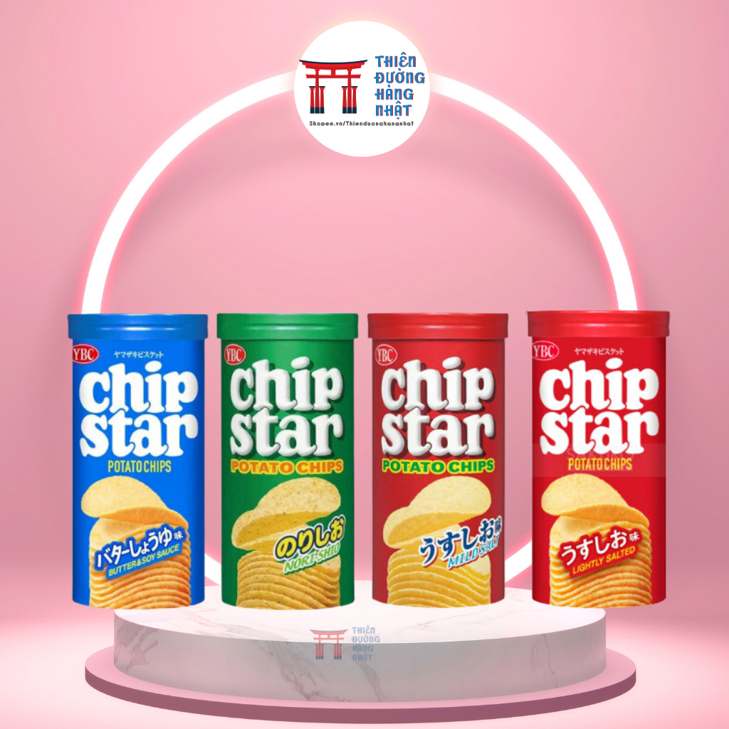 Snack Khoai Tây YBC Chip Star Nhật Bản hộp 50g ăn vặt cho bé đủ vị cho bé từ 3 tuổi | Shopee ...
