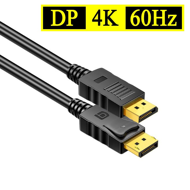 Dây cáp DP (DisplayPort) 4K 60Hz dài 1.8 mét | Shopee Việt Nam
