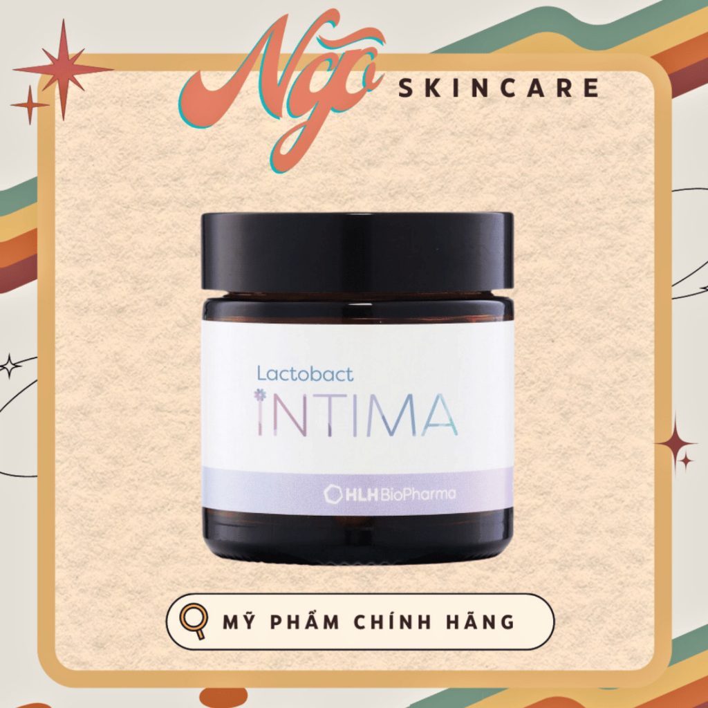 Men Vi Sinh Chăm Sóc Sức Khỏe Phụ Khoa Lactobact Intima (Hộp 30 Viên ...
