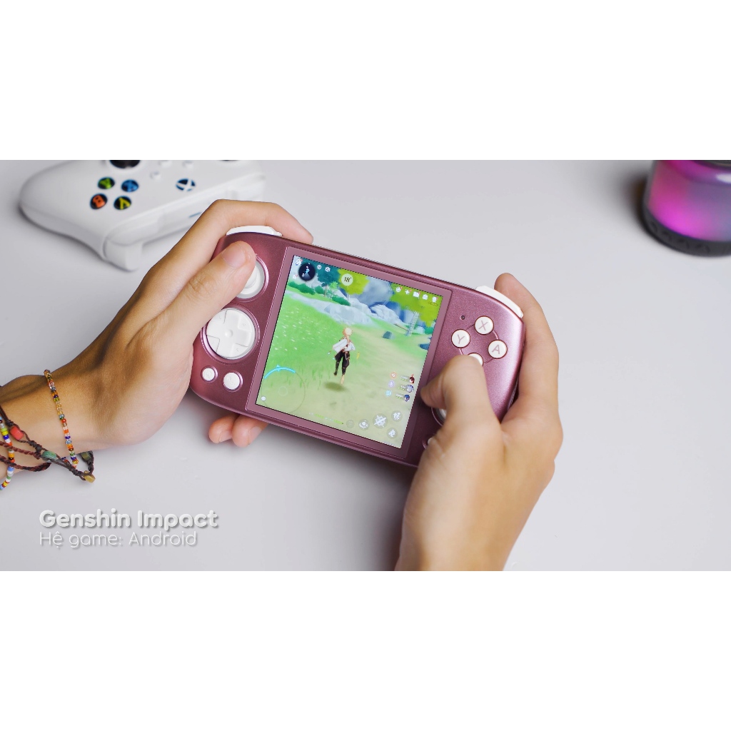 Anbernic RG Cube - Cài sẵn giả lập + kèm thẻ JVJ tốc độ cao cài sẵn kho ...