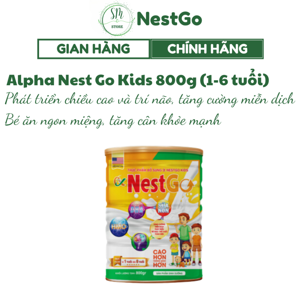 Sữa Alpha Nest Go Kids 800g 1 hộp | Shopee Việt Nam