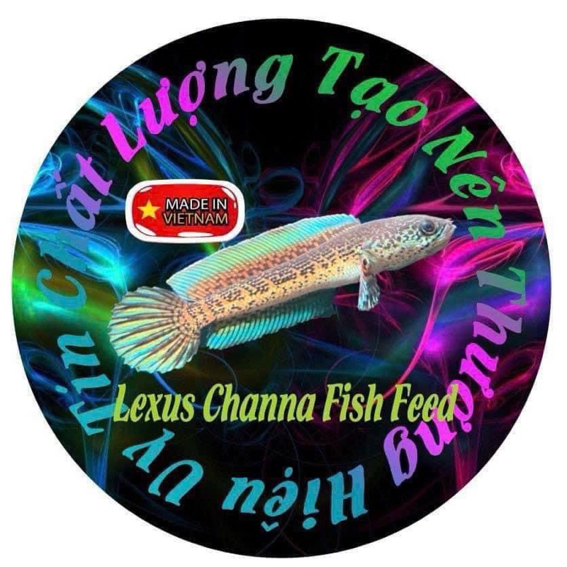 Cám cá lóc lanh Lexus channa food feed loại cho cá loc lớn 4mm hoàng đế ...