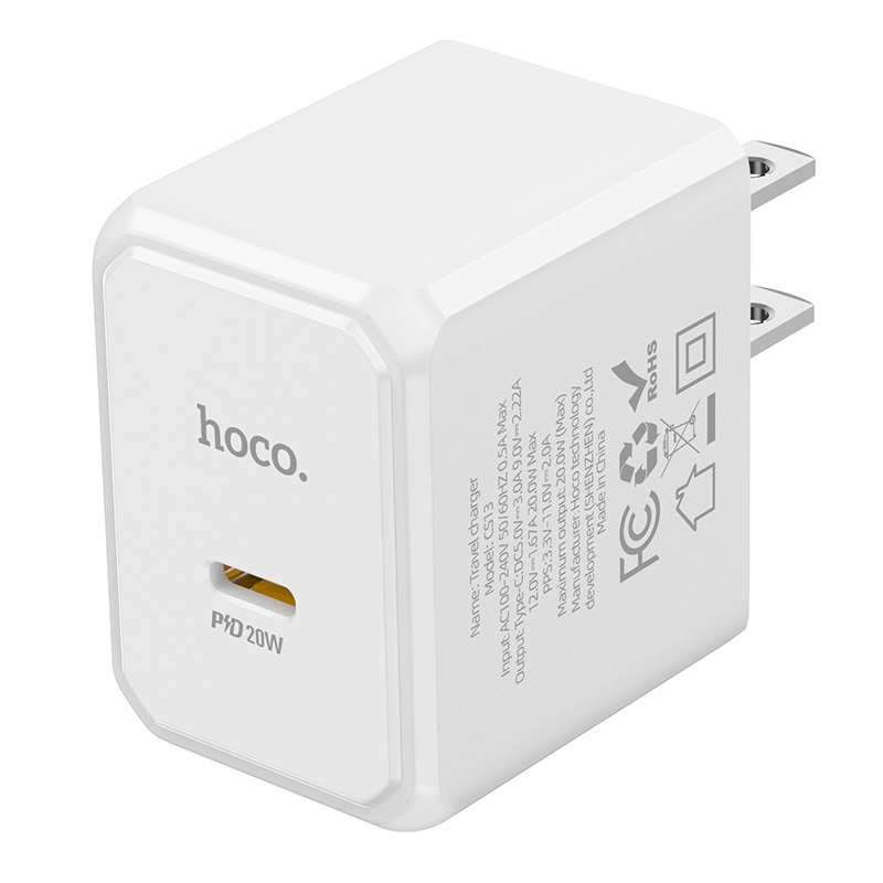 Củ sạc nhanh Hoco CS13 20W cổng ra Type-C sạc nhanh 20W | Shopee Việt Nam