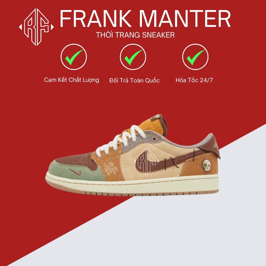 Hàng chính hãng -Giày thể thao Jodan 1 Retro Low OG Zion Williamson ...