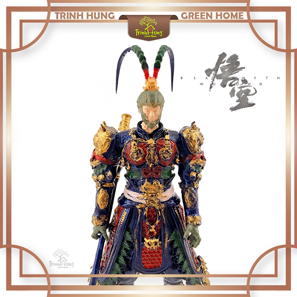 Mô hình Black Myth Wukong, tôn ngộ không huyền thoại khỉ đen in 3D sắc ...