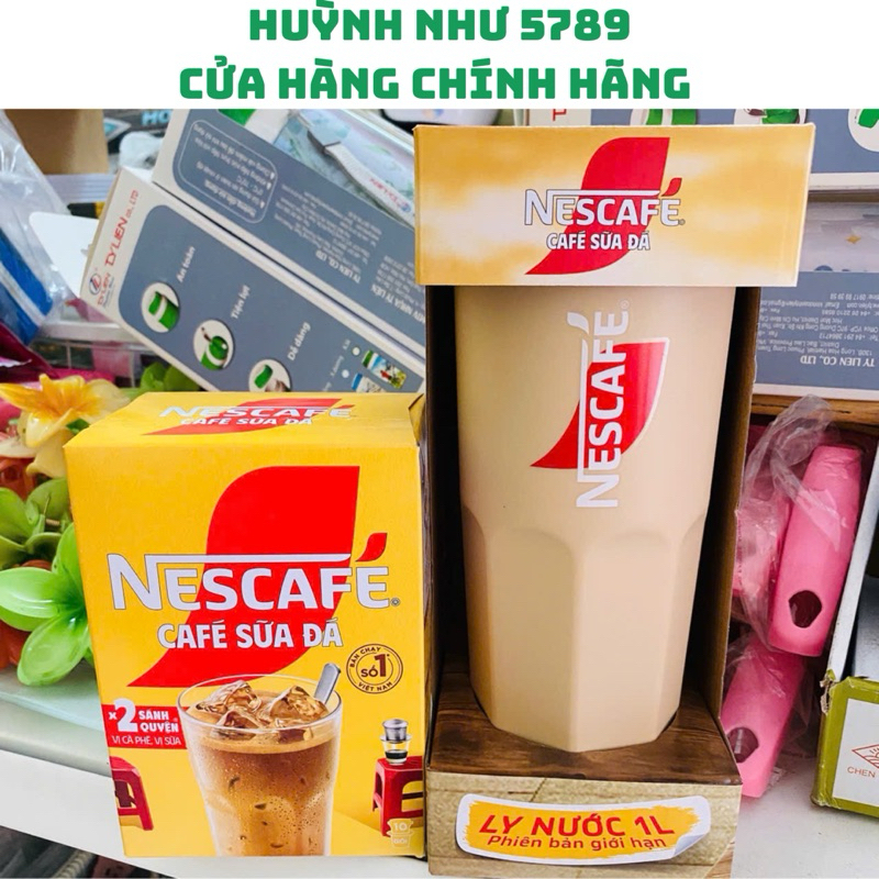 [CHÍNH HÃNG][TẶNG LY NƯỚC 1 LÍT NESCAFÉ] Combo Cà Phê Sữa Đá NESCAFÉ ...