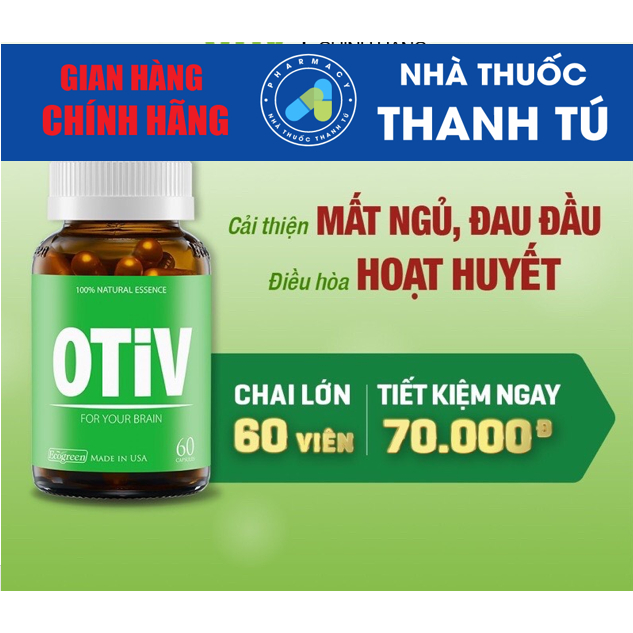 Otiv 60 viên ( Mua 2h60v tích điểm tăngj 1h15v) | Shopee Việt Nam