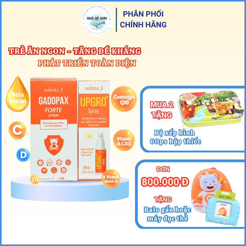 Upgro Spray Dạng Xịt - Bổ Sung Vitamin, Hỗ Trợ Tăng Sức Đề Kháng Cho Bé ...