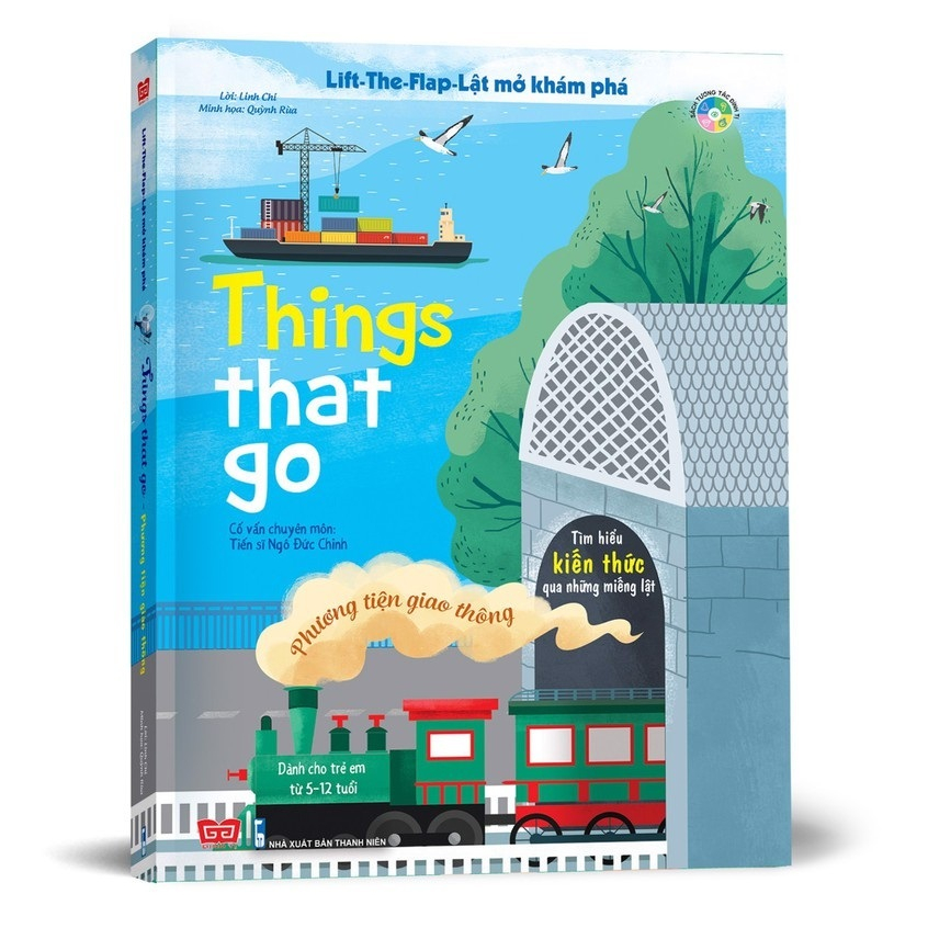 Sách - Lift-The-Flap - Lật Mở Khám Phá - Things That Go - Phương Tiện ...