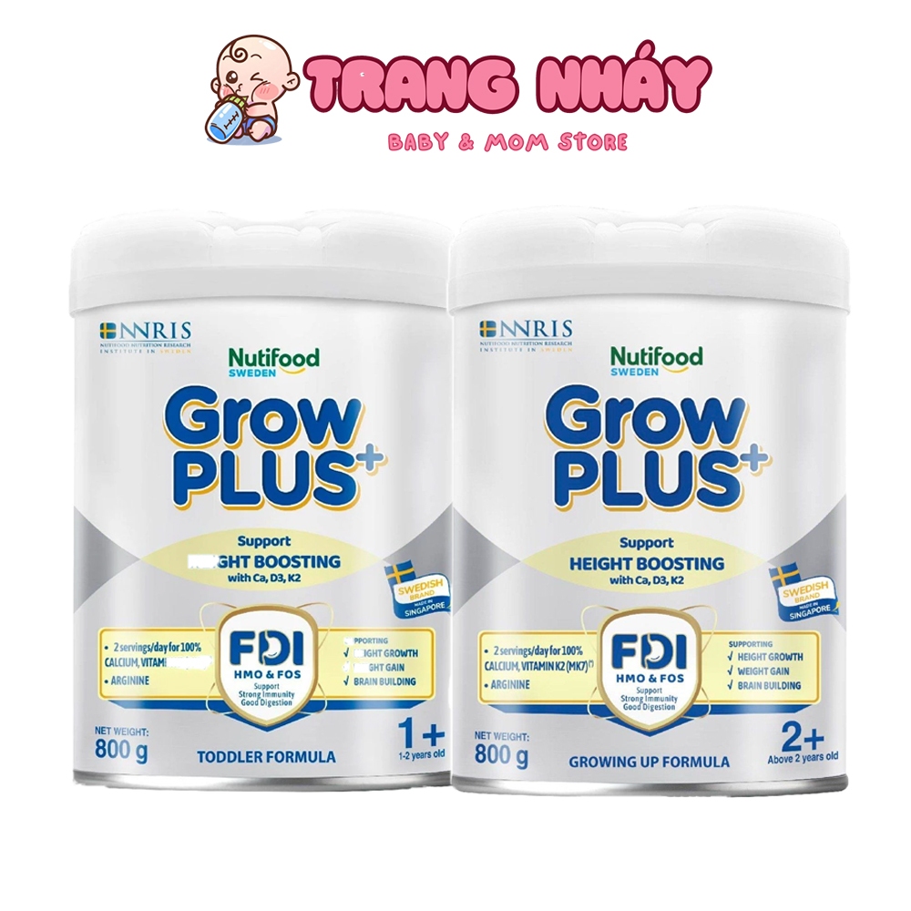 Sữa Bột Nutifood Sweden GrowPLUS+ Bạc và GrowPLUS vàng, Sữa Non Immunel ...
