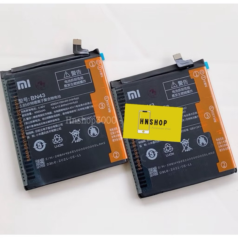 Pin Xiaomi Redmi Note 4X BN43 Dung Lượng 4100mAh Zin Chính Hãng - Bảo Hành 6 Tháng | Shopee Việt Nam