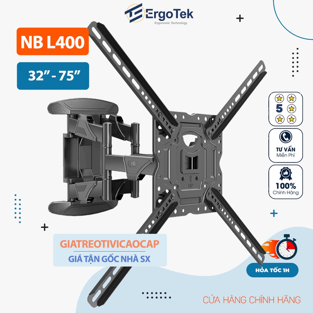 Giá Treo Tivi NB P5 40 - 70 Inch / L400 32 - 75 inch Giá Treo Tivi Xoay Đa Năng ErgoTek E85 ...