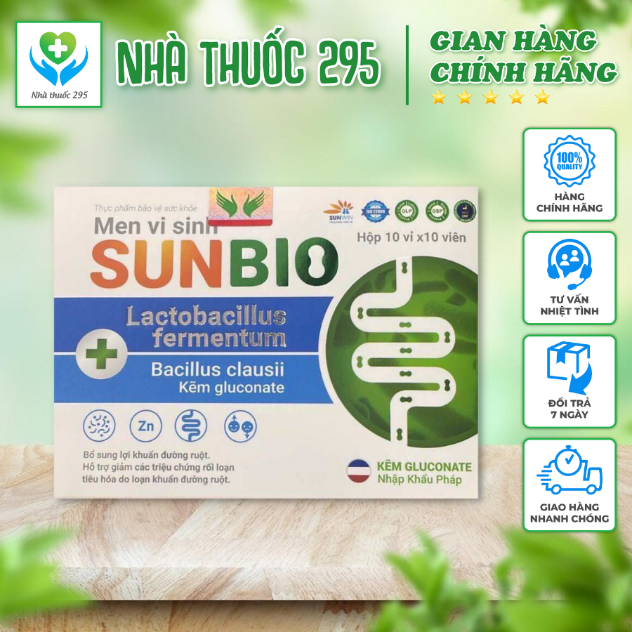 Men vi sinh 💥 CHÍNH HÃNG 💥 SunBio bổ sung lợi khuẩn giúp tăng cường ...