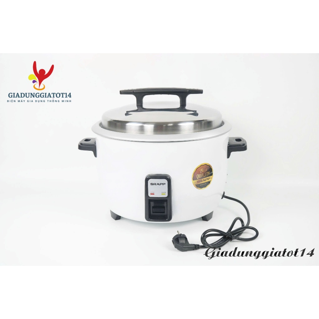 Nồi cơm điện công nghiệp SRAPP 5.6L(3-4kg)/8.5L(4-5kg)/10L(5-6kg)/14L(6-8kg gạo)-BH 12 tháng ...