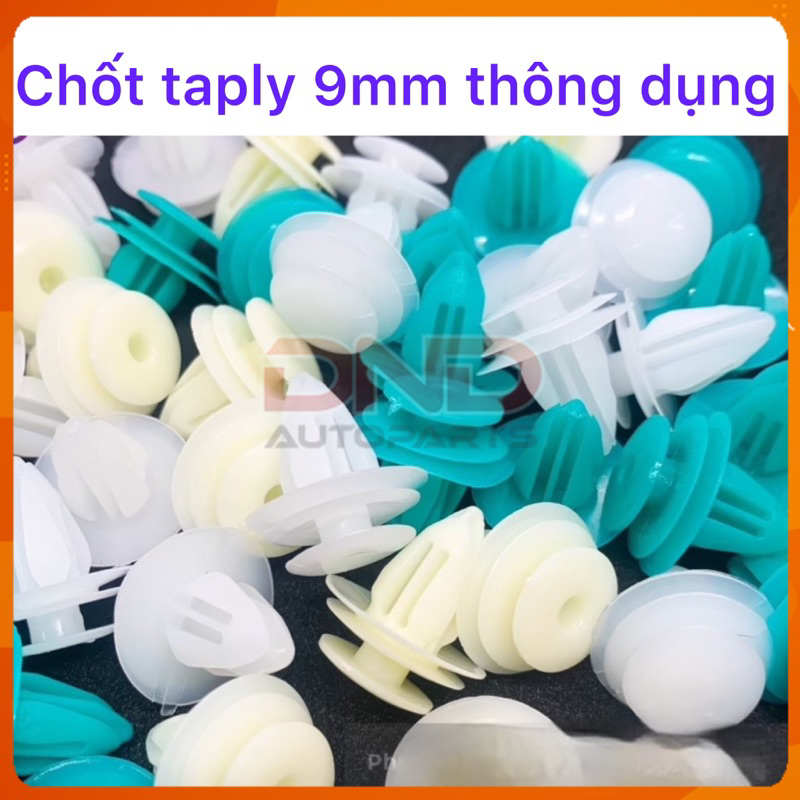 Chốt nhựa tapli (taply) cài cánh cửa, cài cản loại 9mm nhiêu màu lựa ...