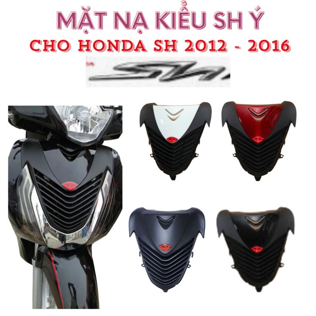 Mặt Nạ Trang Trí Sh 2012 - Sh 2016. Sh 125/150i Kiểu Sh Ý Nhựa ABS Cao ...