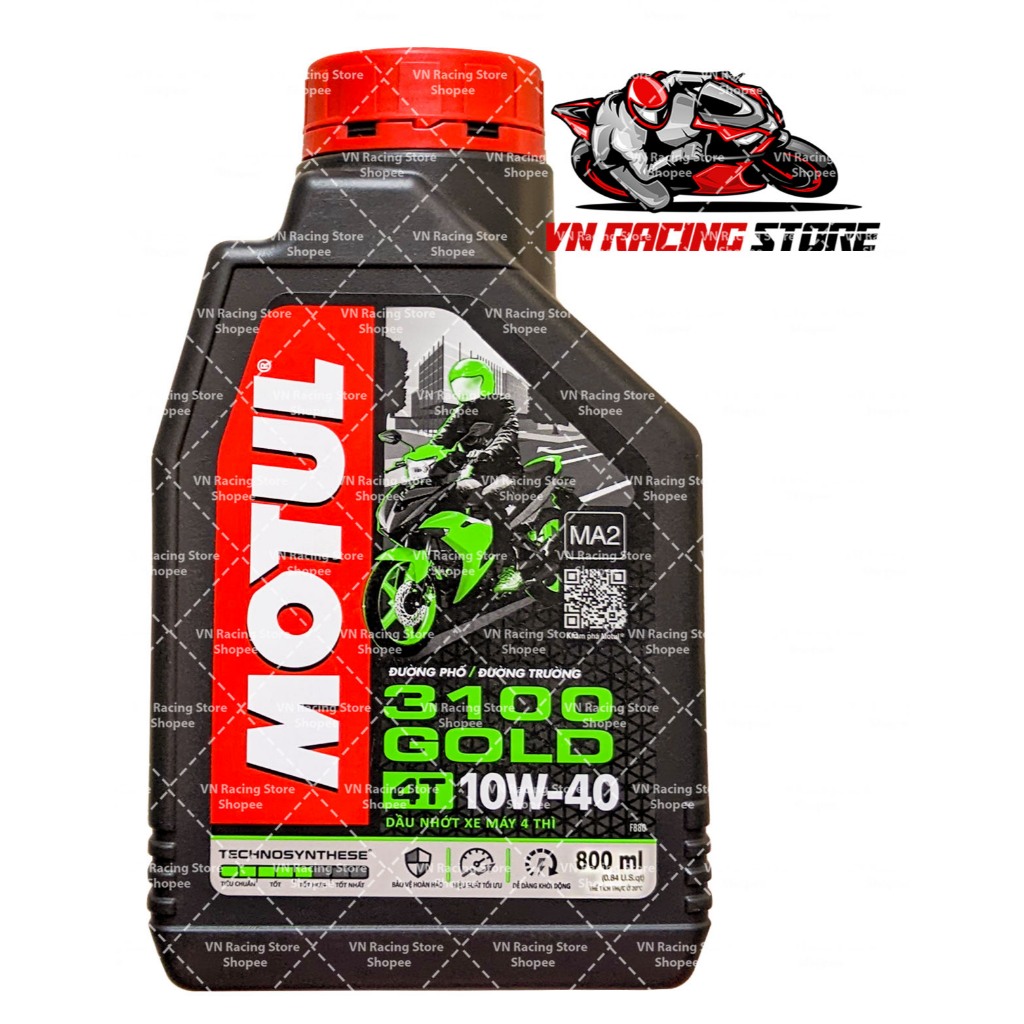 Dầu nhớt xe số Motul Gold 3100 10w40 800ml ( 0.8L ), [ Vn_Racing_Store ...