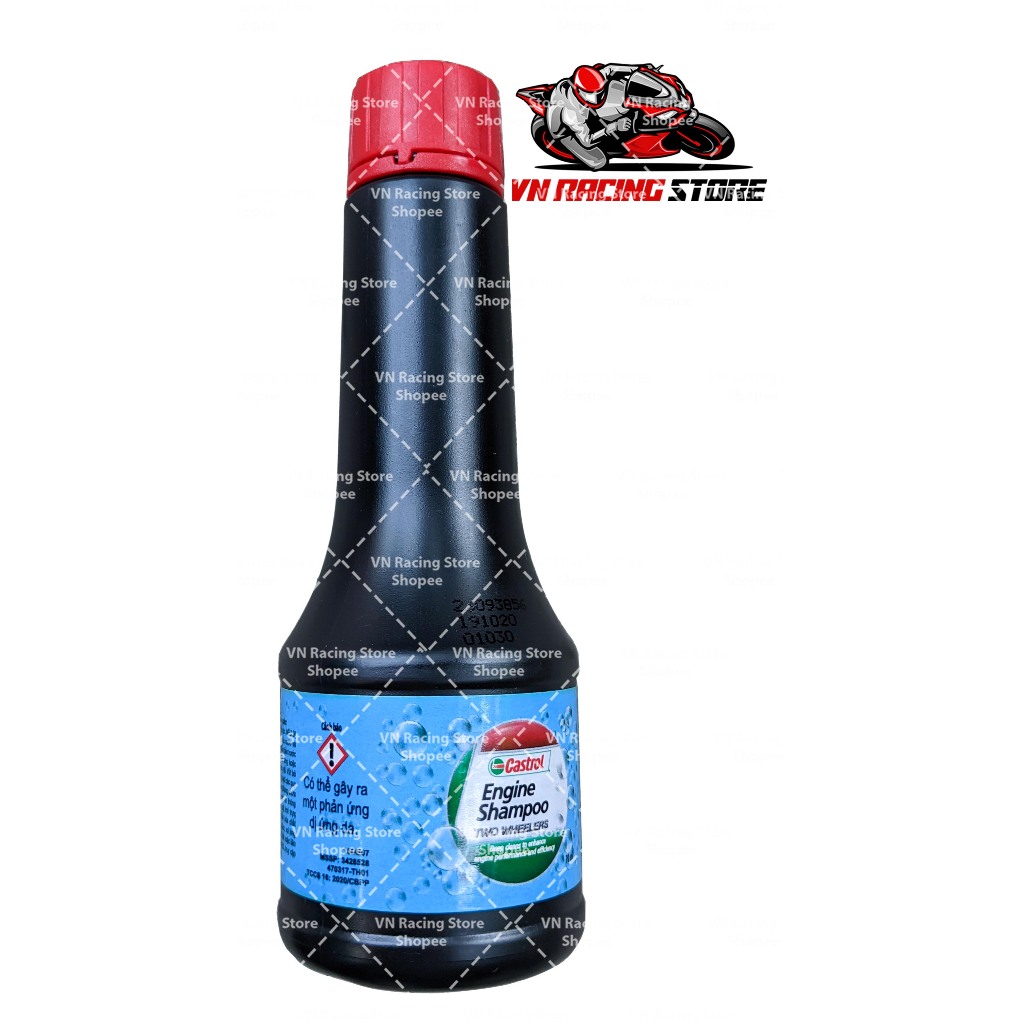 Dung dịch làm sạch động cơ cho xe máy Castrol Engine Shampoo 70ml [ Vn ...