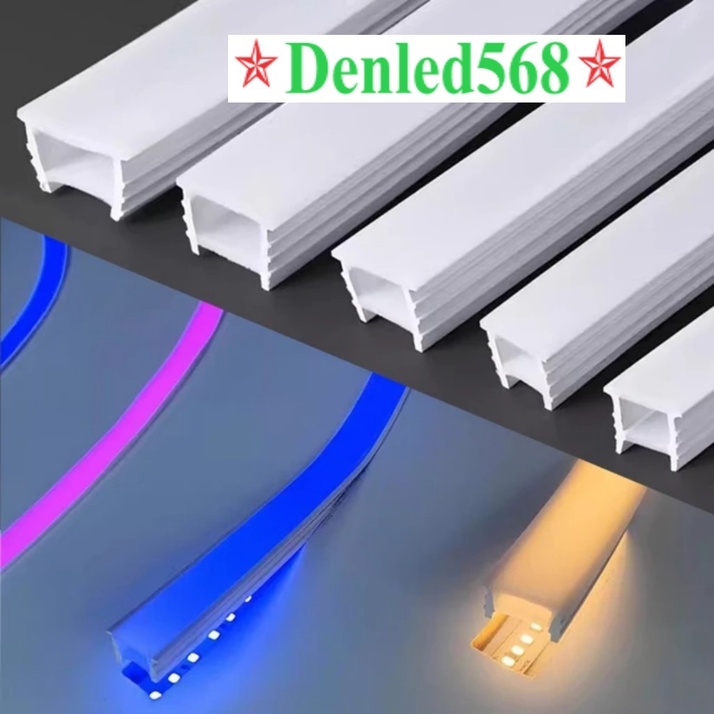 Dây Led silicon dẻo định hình led dán 12v hắt trần thạch cao trang trí ...