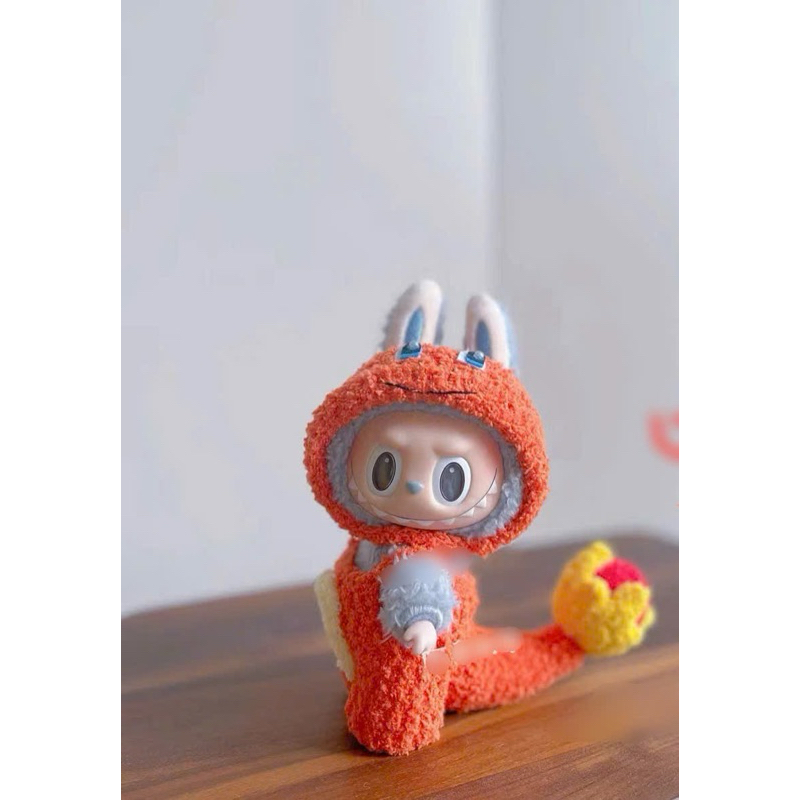 Labubu- bộ quần áo cosplay khủng long lửa siêu cute/outfit labubu ...