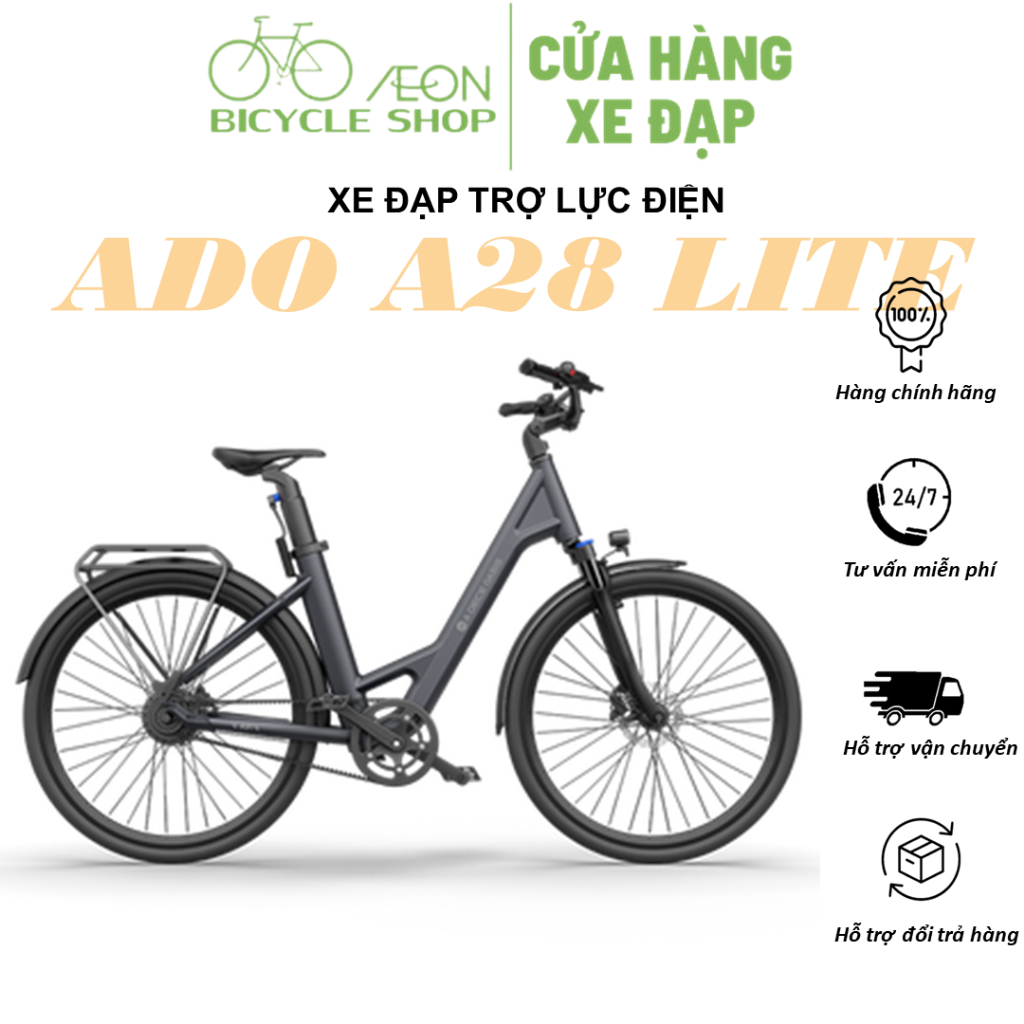 Xe Đạp Trợ Lực Điện Ado A28 Lite 26Inch - Aeon Bicycle Shop | Shopee ...