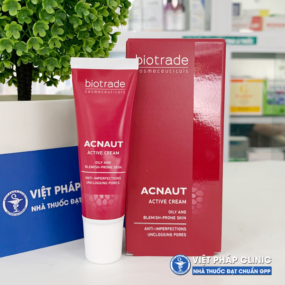 [Có Tem] Kem Giảm Mụn Biotrade Acnaut Active Cream 5ml/15ml | Shopee ...
