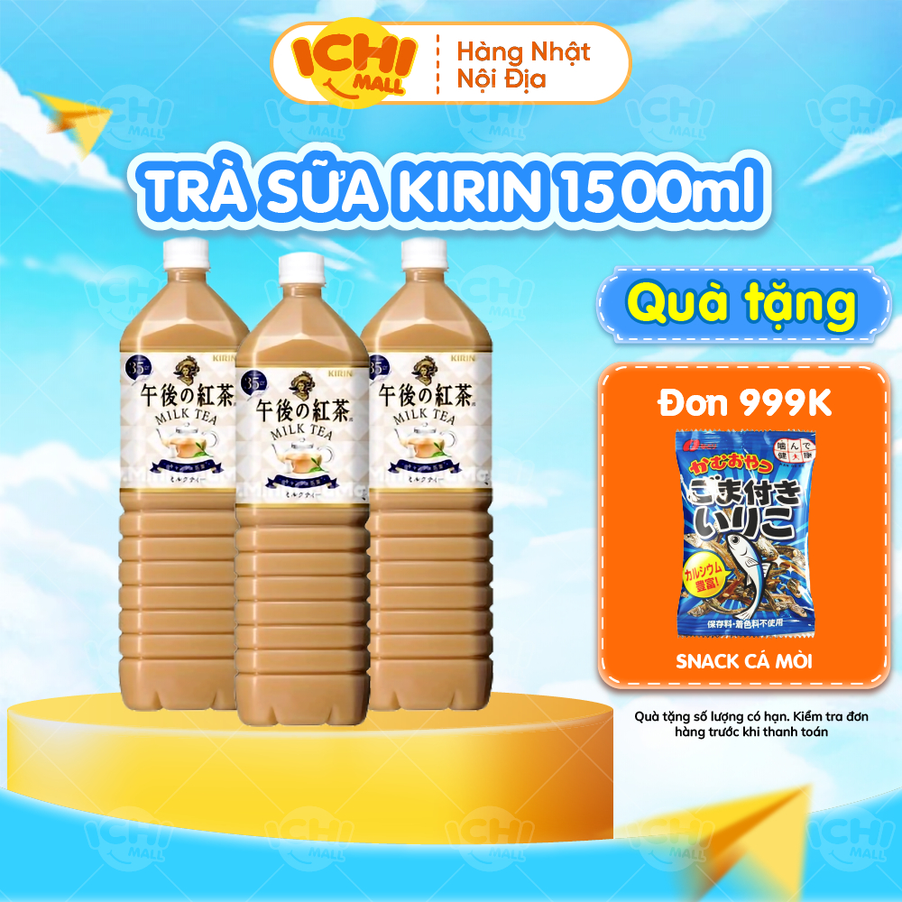 Trà sữa Kirin Milk Tea Ít Ngọt 1.5L Nhật Bản _Ichimall | Shopee Việt Nam