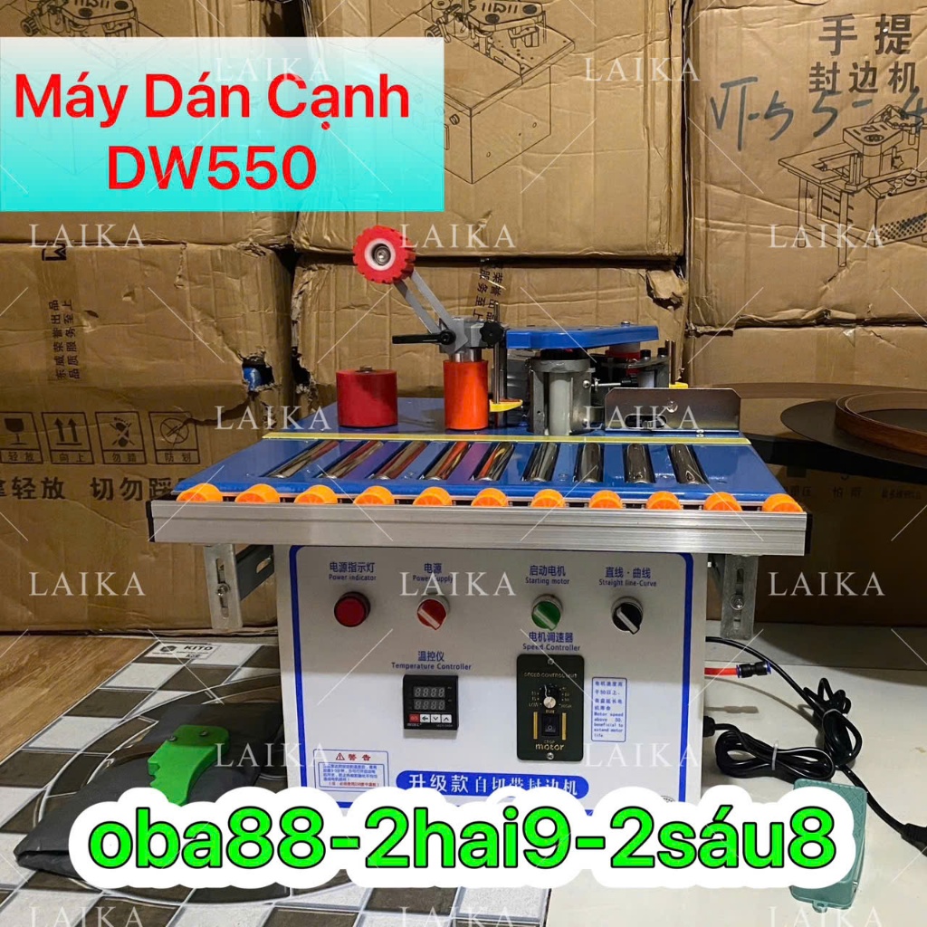 Máy dán cạnh DW550 ( dòng 2 chức năng và 3 chế độ dán ) | Shopee Việt Nam